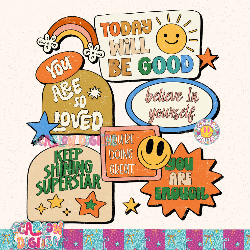 Today Will Be Good PNG Digital Design – Scarlow Digital