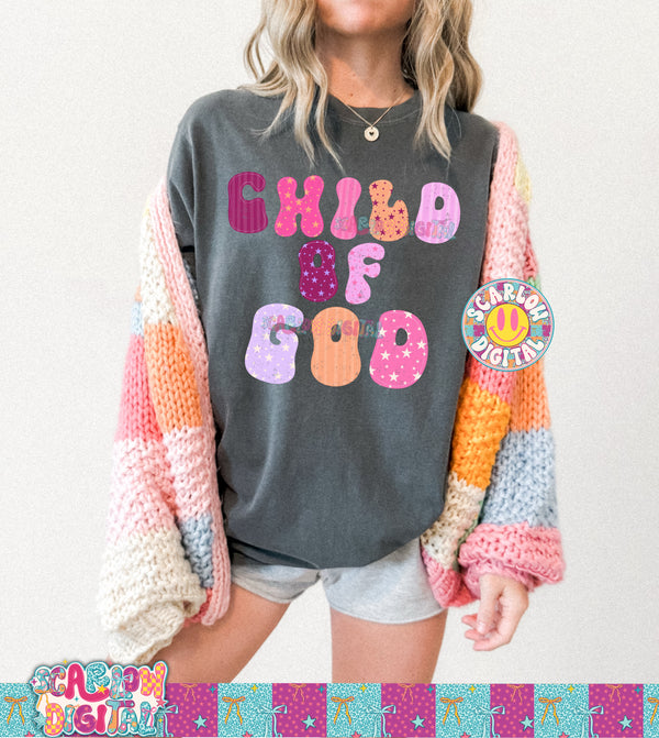 Child of God PNG Digital Design – Scarlow Digital