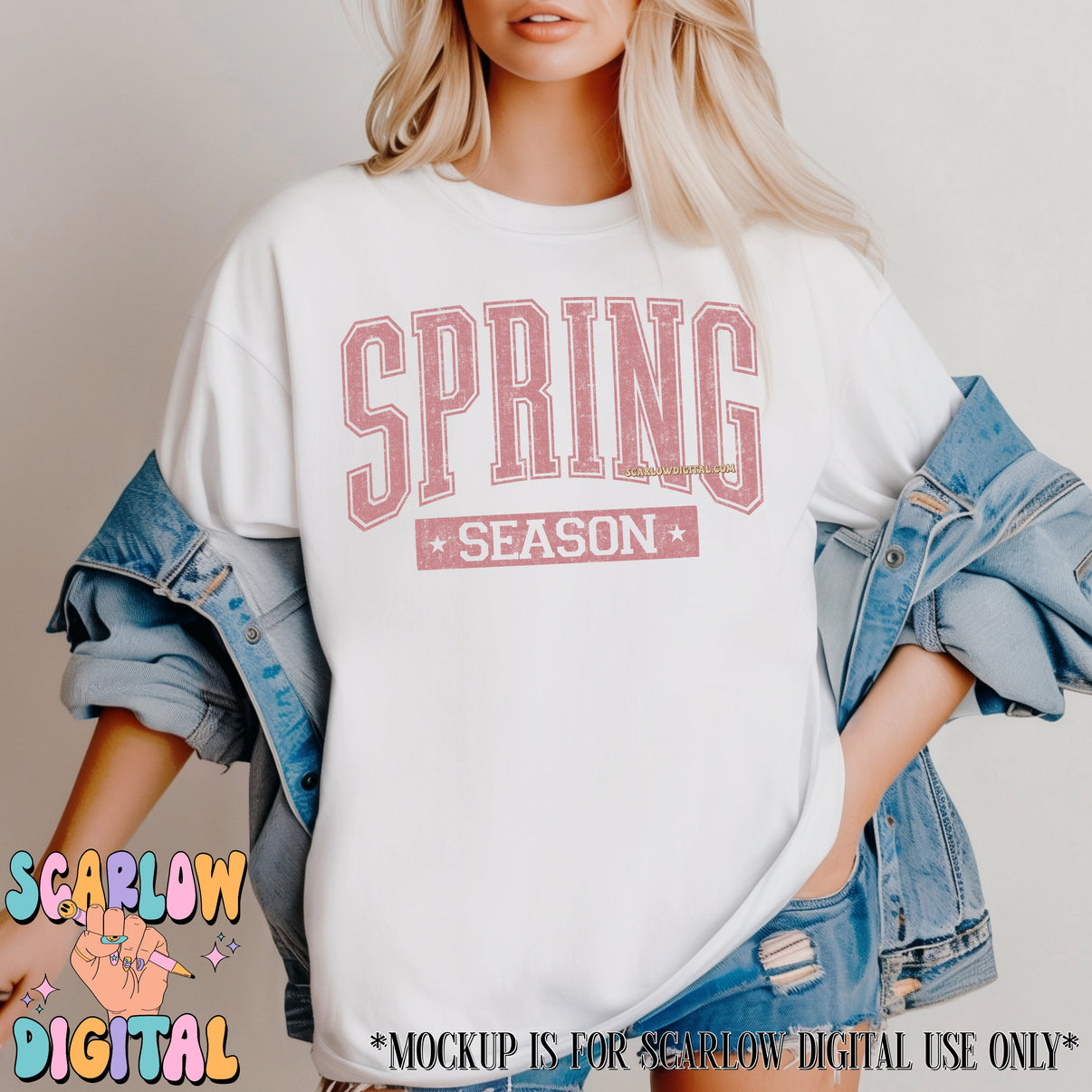 Spring Season PNG Digital Design – Scarlow Digital
