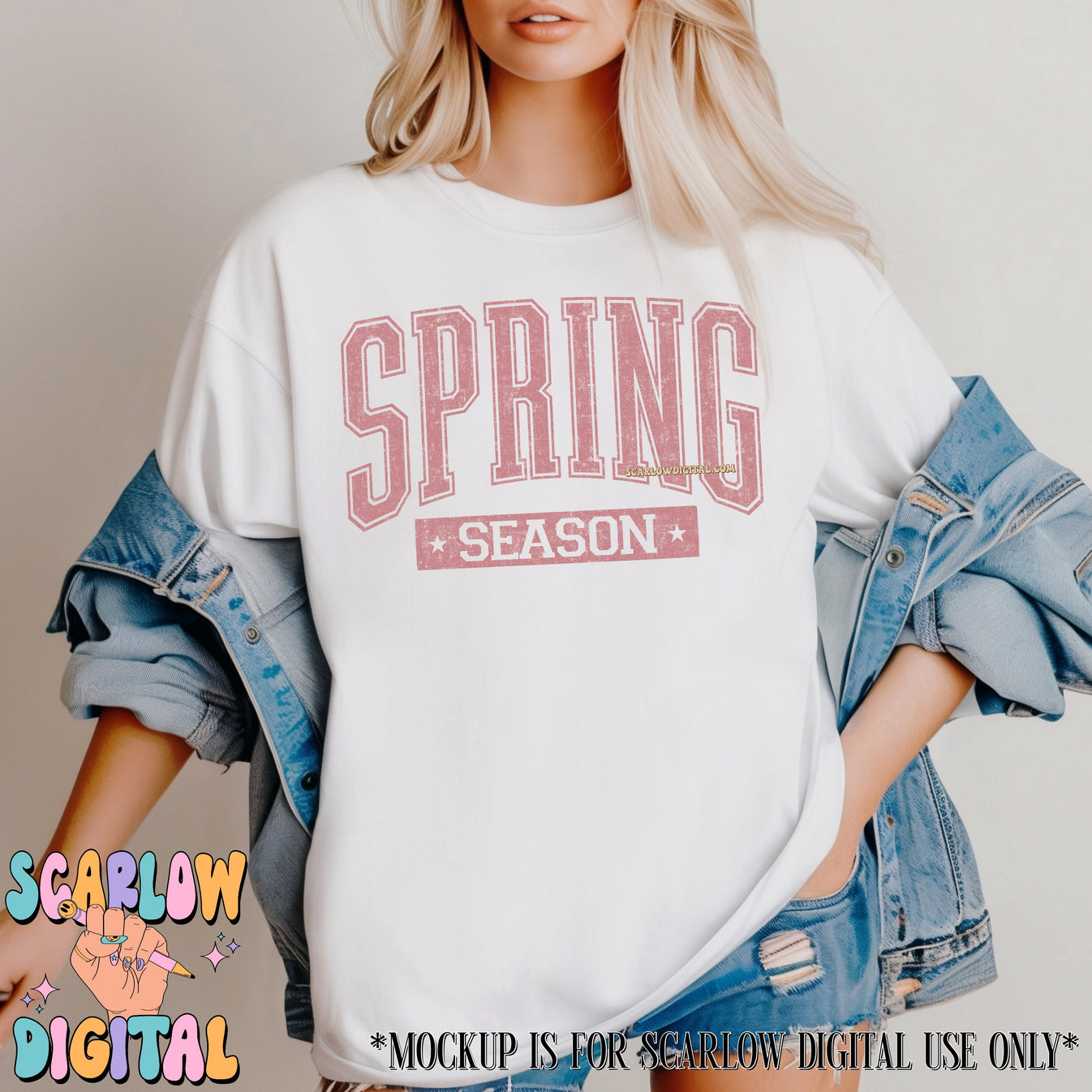 Spring Season PNG Digital Design – Scarlow Digital