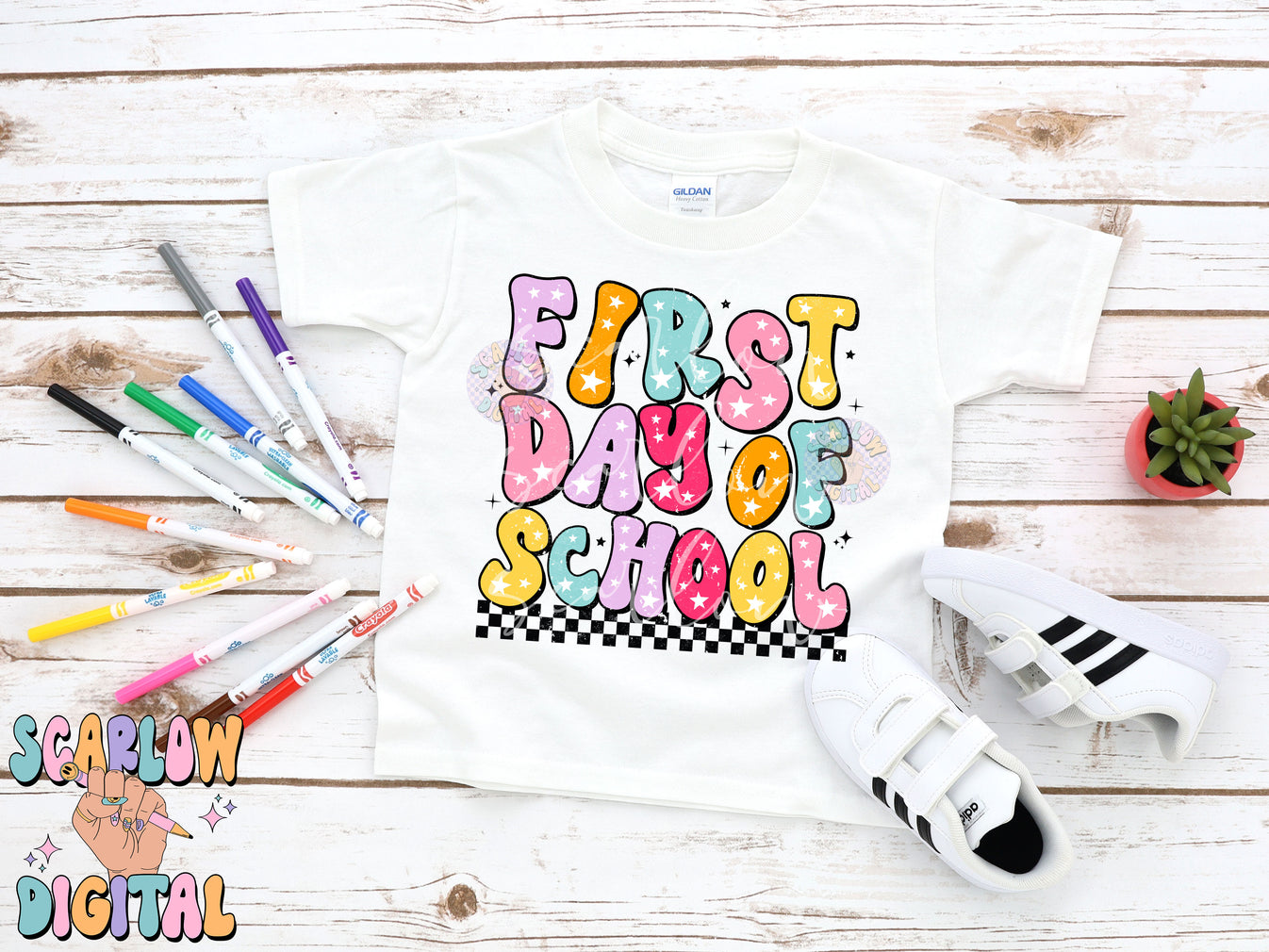 First Day of School PNG Digital Design Download, back to school png, s ...