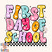First Day of School PNG Digital Design Download, back to school png, s ...