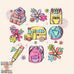 Back to School Doodles PNG Digital Design – Scarlow Digital