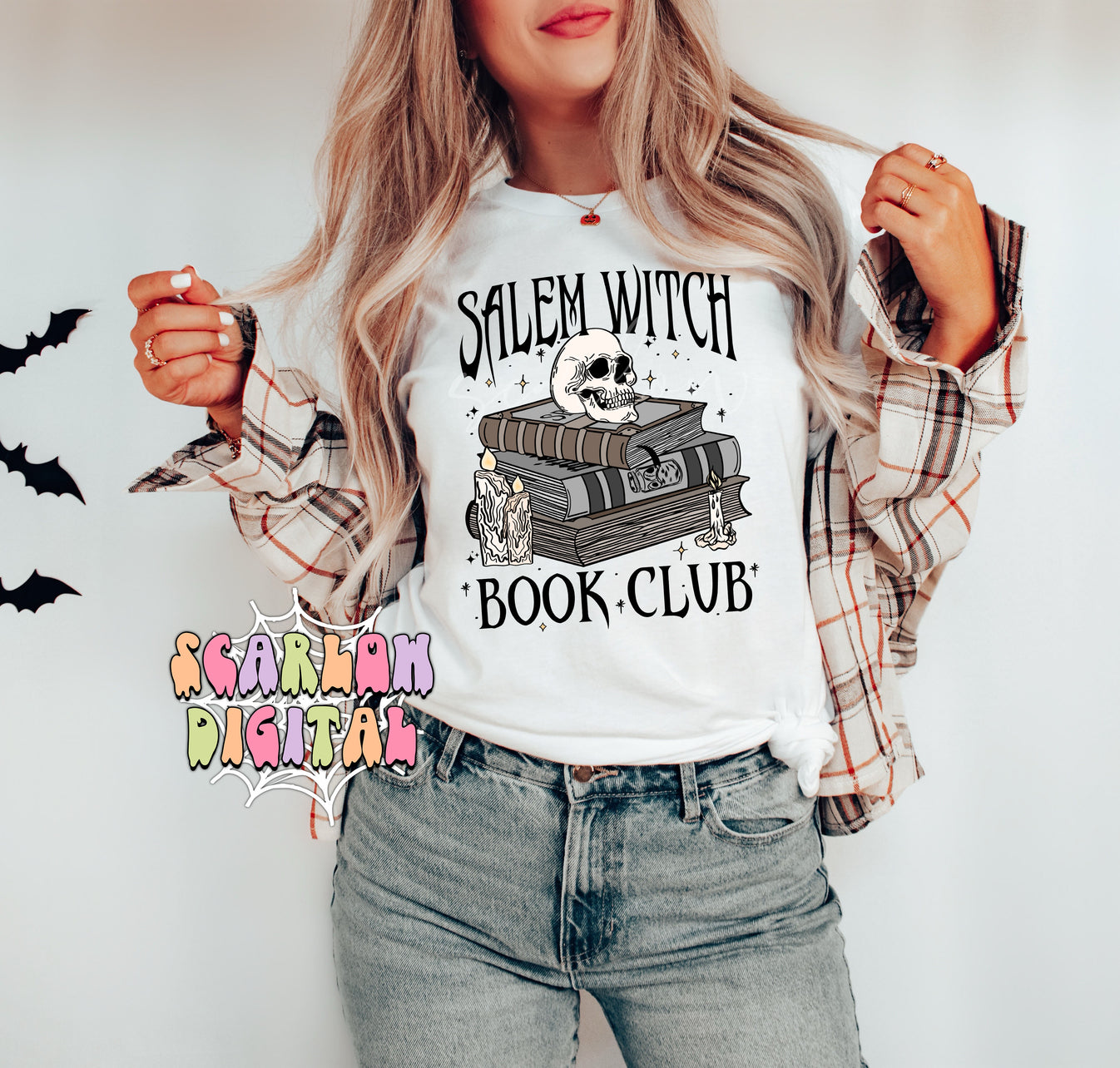 Salem Witch Book Club PNG Digital Design – Scarlow Digital